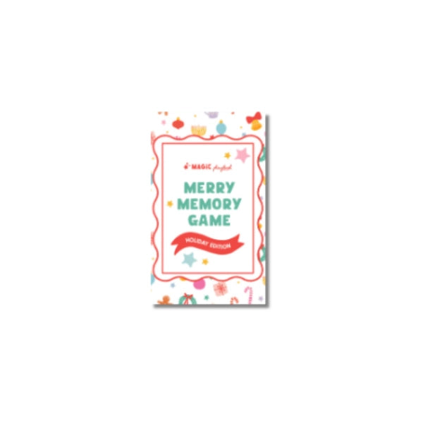 Merry Memory Card Game - Holiday Matching Game – Storied Folk & Co.