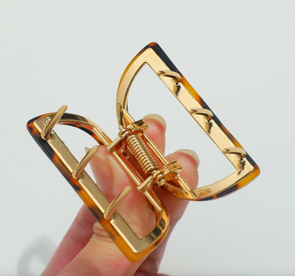 Claw Clips | Half Moon Metal Clip – Storied Folk & Co.